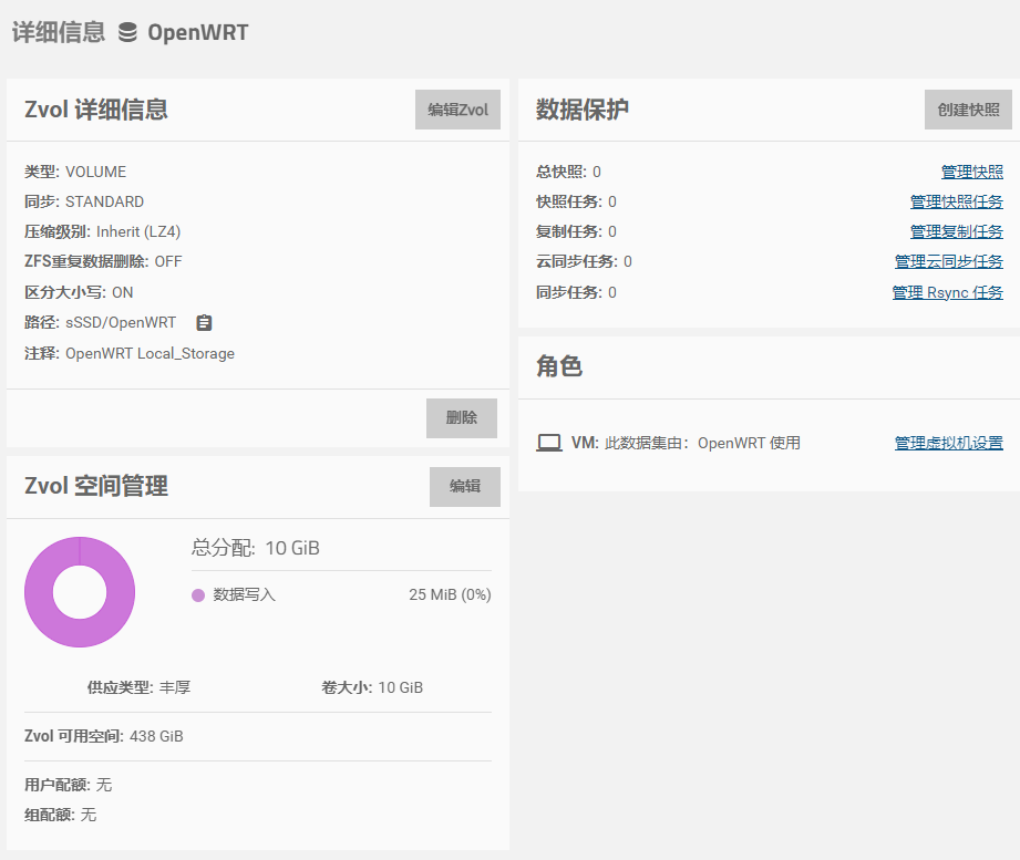 Truenas AIO 配置小记